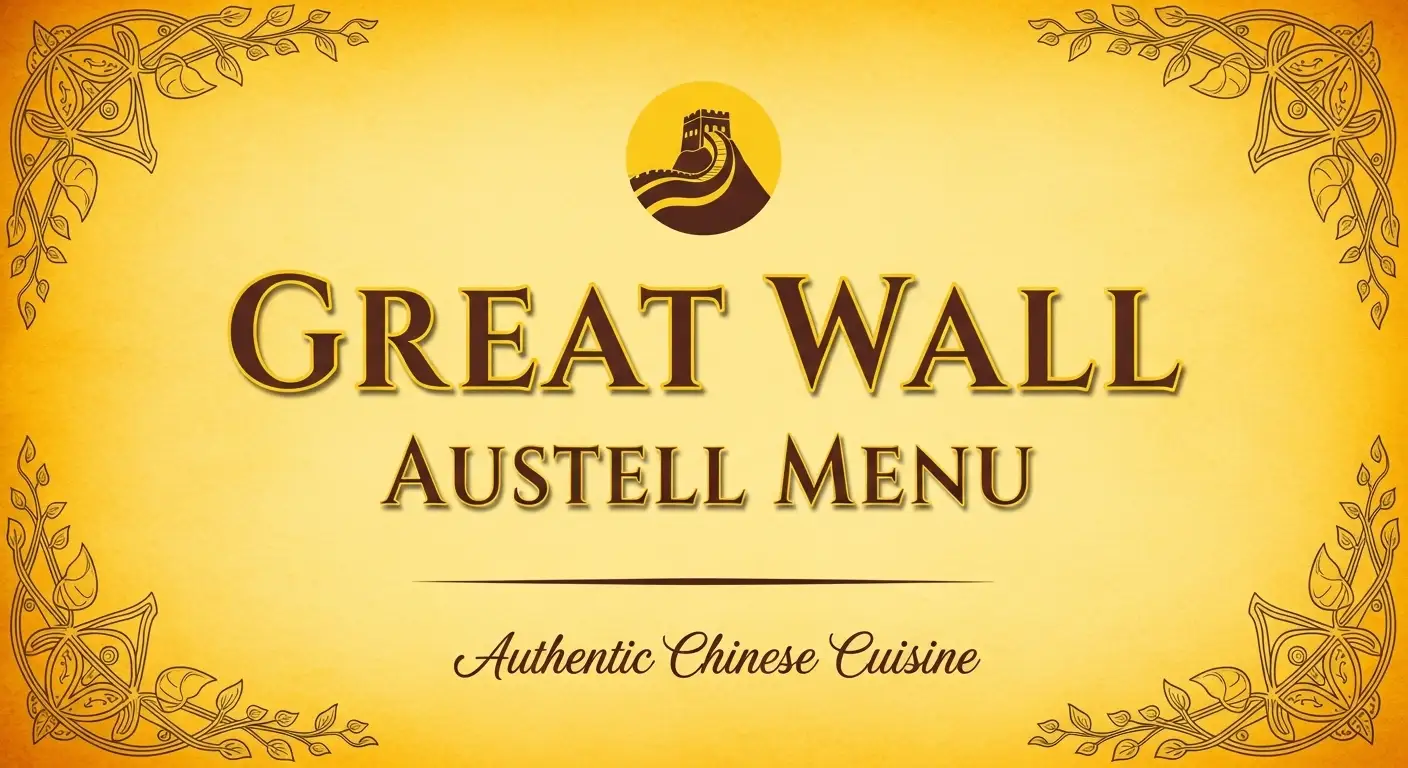 Great Wall Austell Menu With Prices | Updated 2026