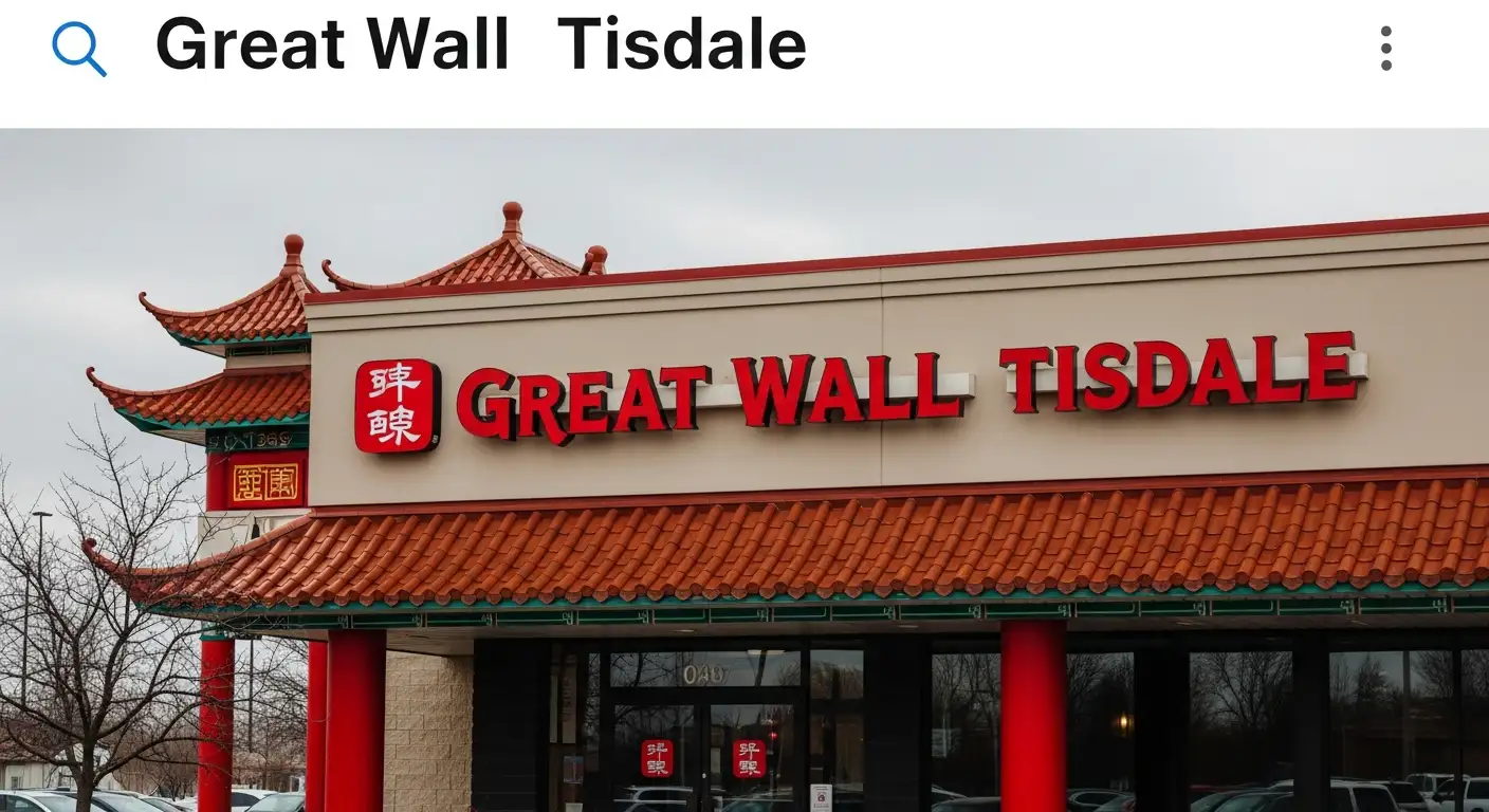 Great Wall Tisdale Menu & Updated Prices | December 2025