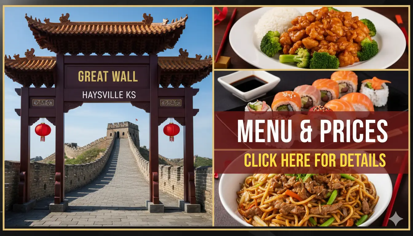 Great Wall Haysville KS Menu And Prices | Updated 2026